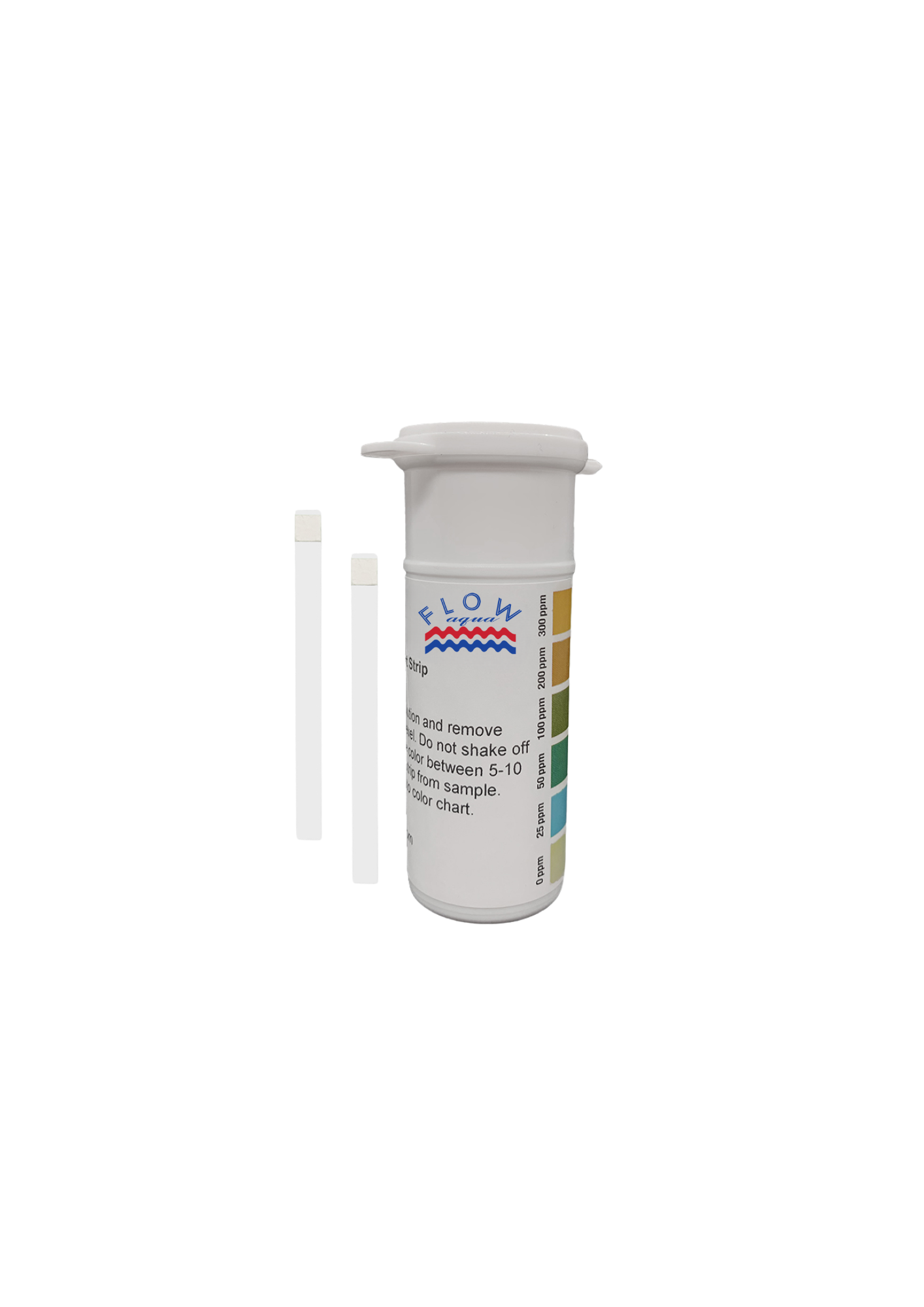 Chlorine Test Strip 0–300 ppm | 50 Strips — FLOW EST (Jordan) | FLOW ...