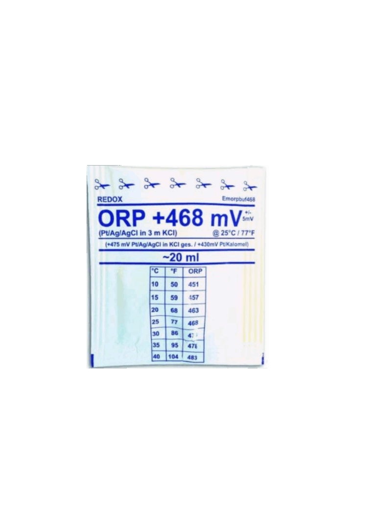 ORP Calibration Solution +468 mV | 20 ml — FLOW EST (Jordan) | FLOW-EST ...