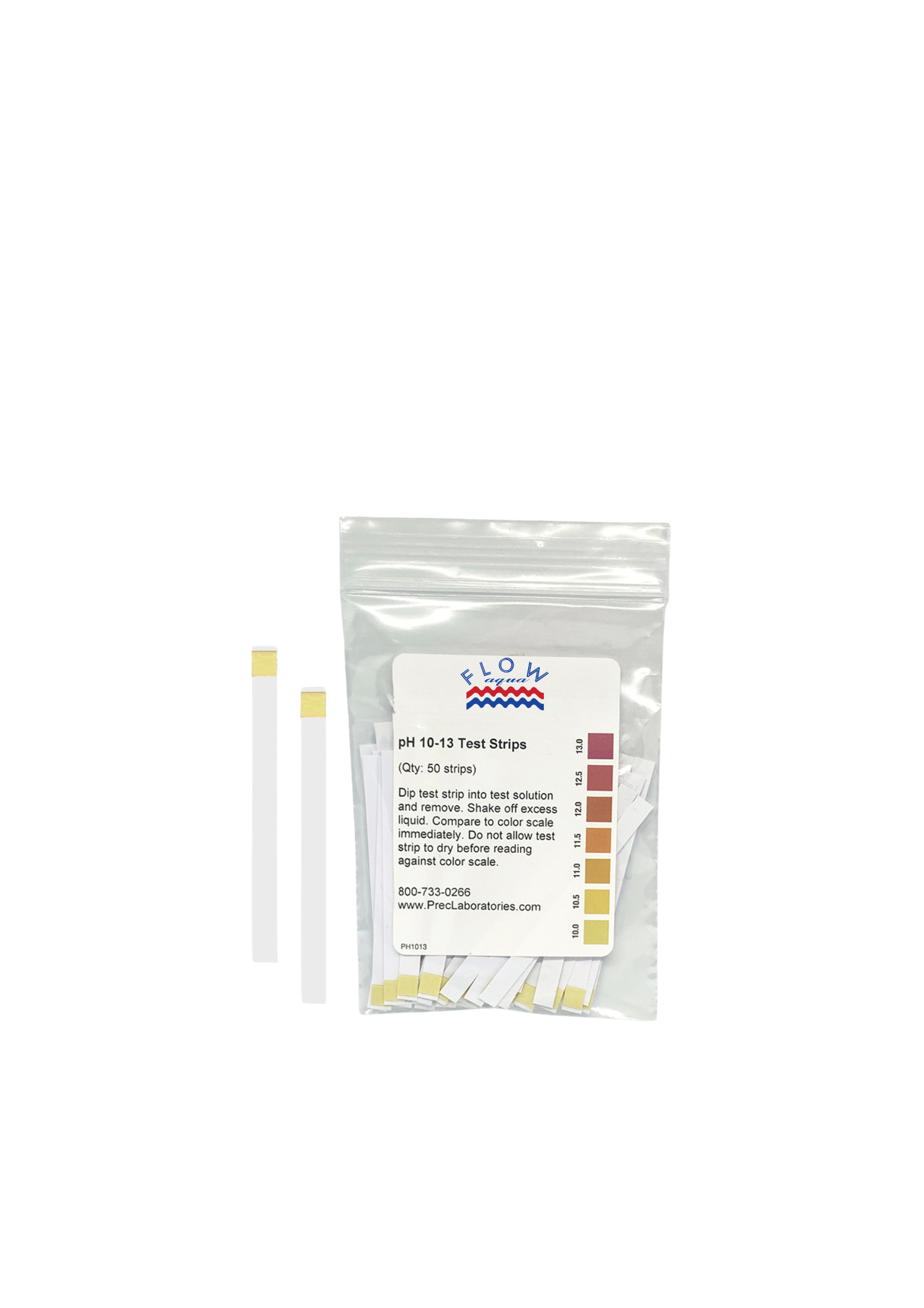 pH 10-13 Test Strip | FLOW-EST Water Treatment & Desalination